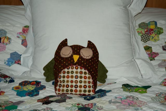 Sleepy Owl Pyjama Case • Jo Avery - the Blog