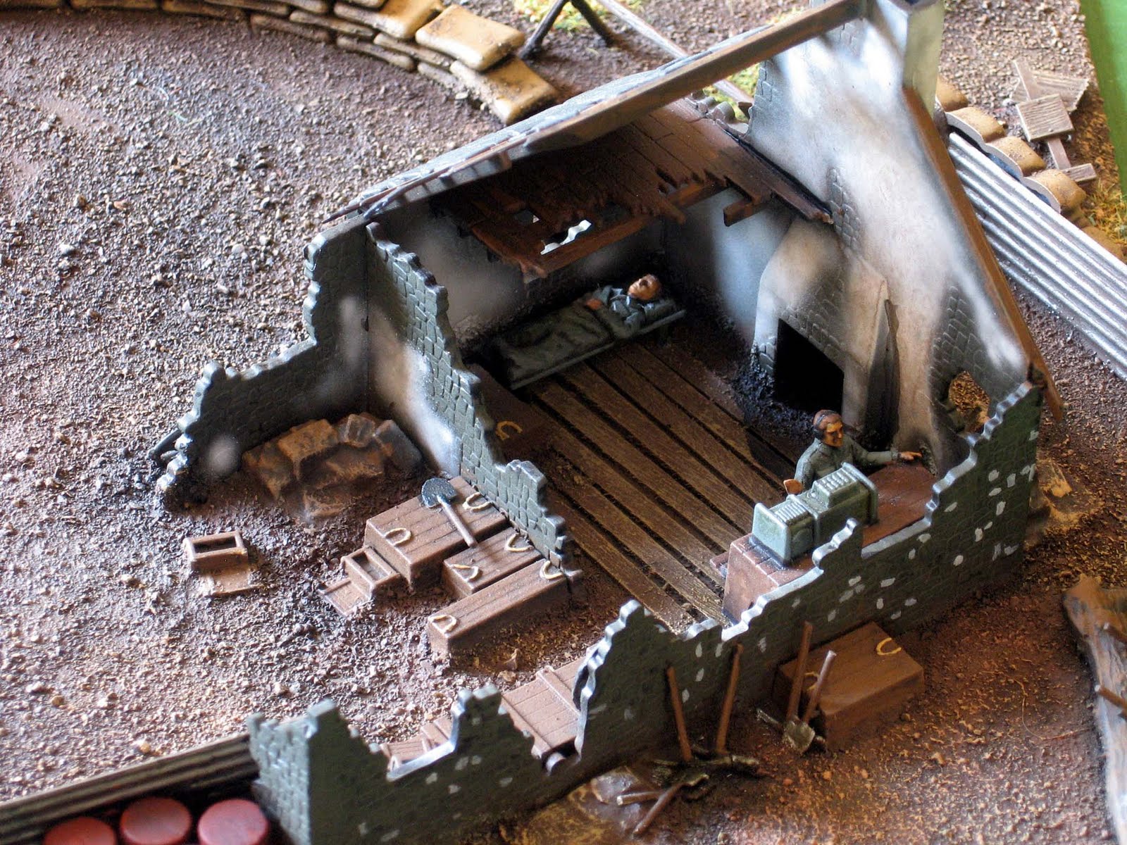 The Owl Bear's Lair: WWII forward command post/WWII posto di comando ...