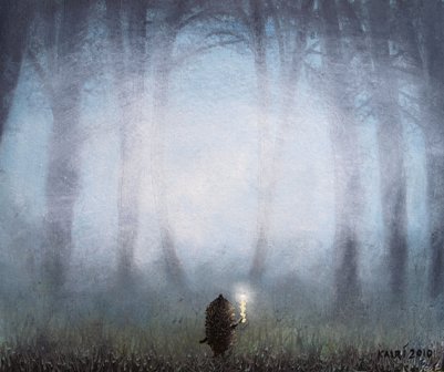 Piisad minu kogemustekarikasse.: Siil udus.