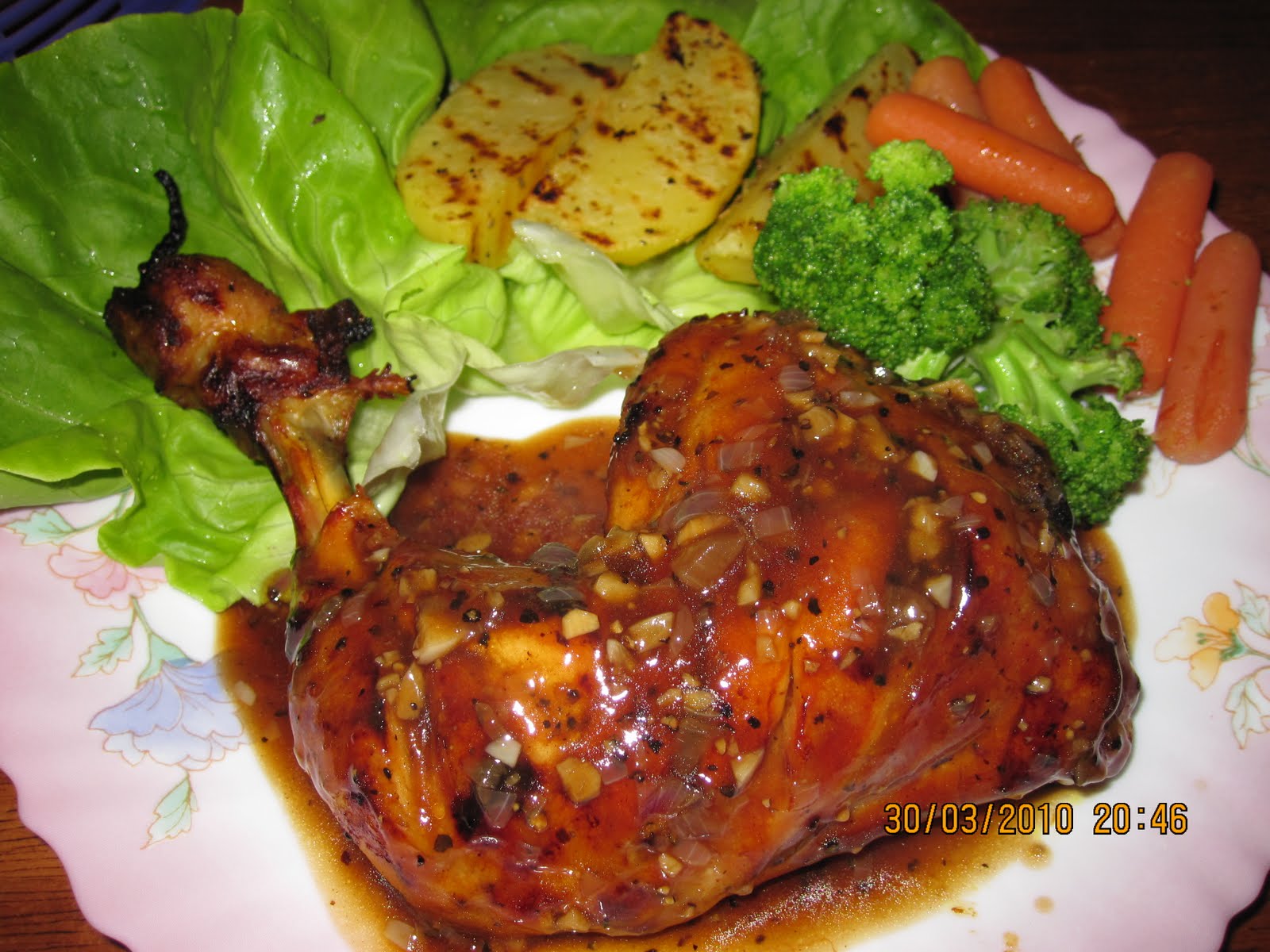 Cara Nak Buat Grill Chicken Chop - AlianazebBass