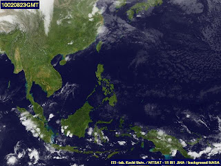 Borneo Reflections: Today's Weather - South East Asia Satellite Photo