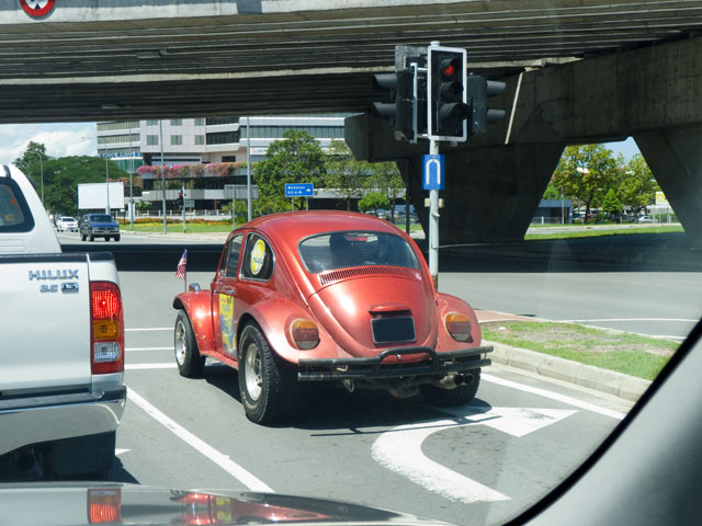 Borneo Reflections: A Souped Up Volkswagen Beetle?