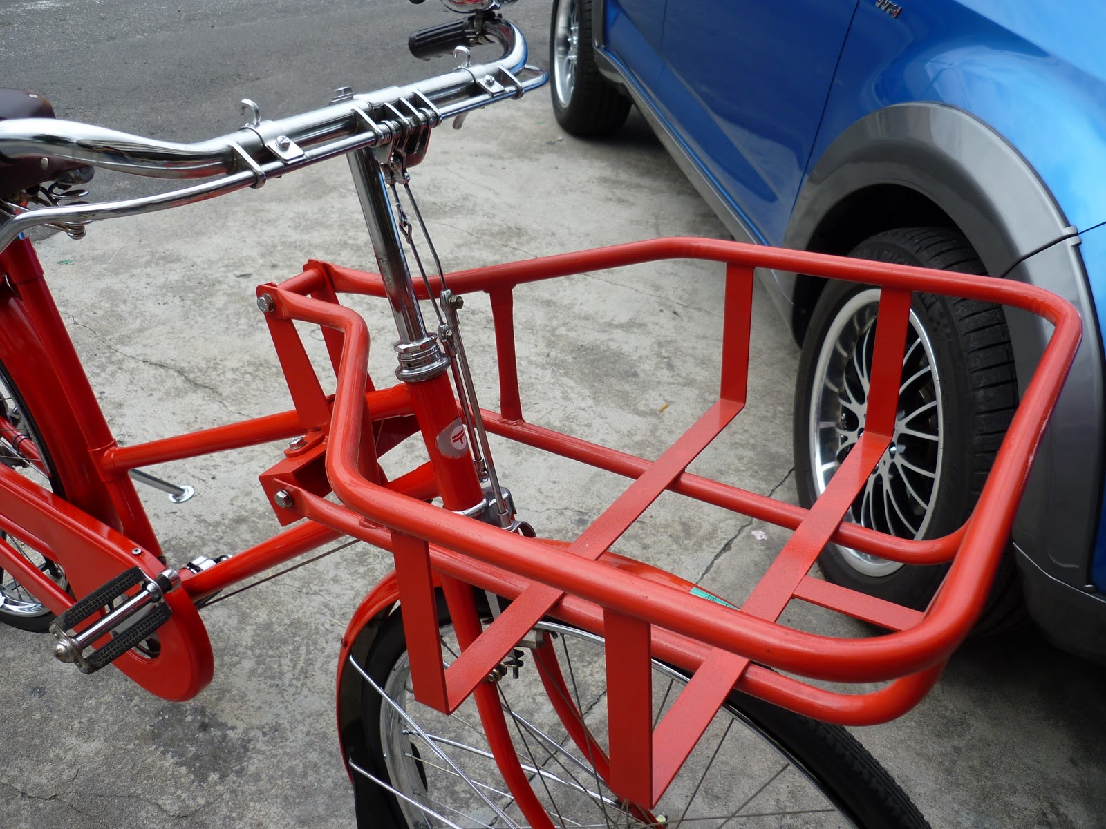 ytwocycle Trading: Japanese Reconditioned - Antique Postman Bike (with ...
