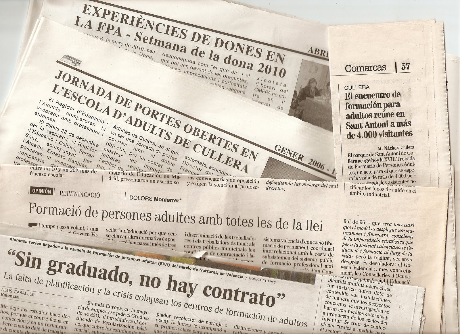 FPA CULLERA: Departament de Premsa