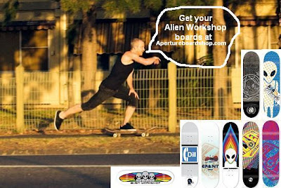 Aperture Boardshop: Alien Workshop Boards in Stock Now.