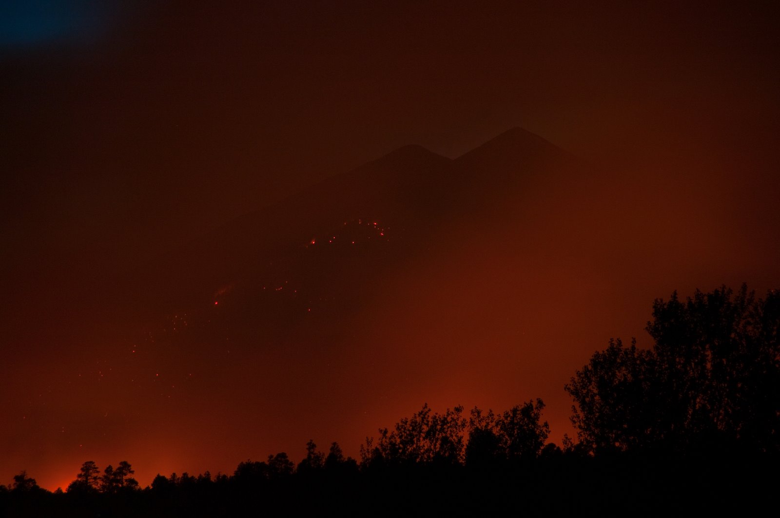 deborah's photo blog: Schultz Fire, Flagstaff