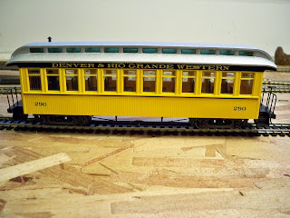 D&RGW Model Railroad: Jackson & Sharp Passenger Cars