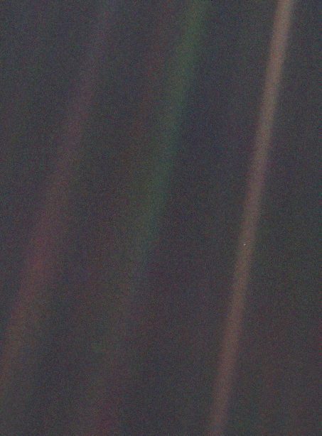 Astronomy and Space: The Pale Blue Dot