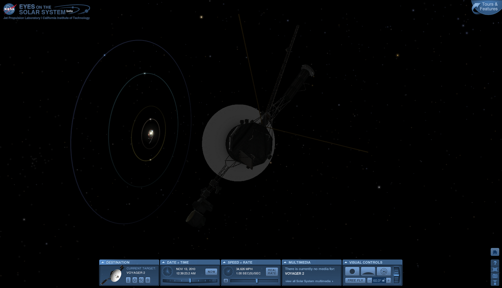 Astronomy and Space: Fly Around the Solar System