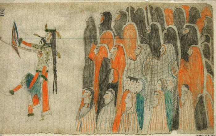 Studio and Garden: Native American Ledger Drawings