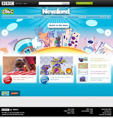 BBC Vision site launches: Nevaland