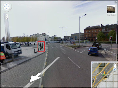 Ghostly Evidence: A ghost has been seen on Google Map’s Street View!