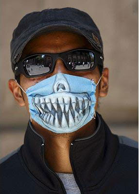 Funny Swine Flu Masks | Amusing Stuff