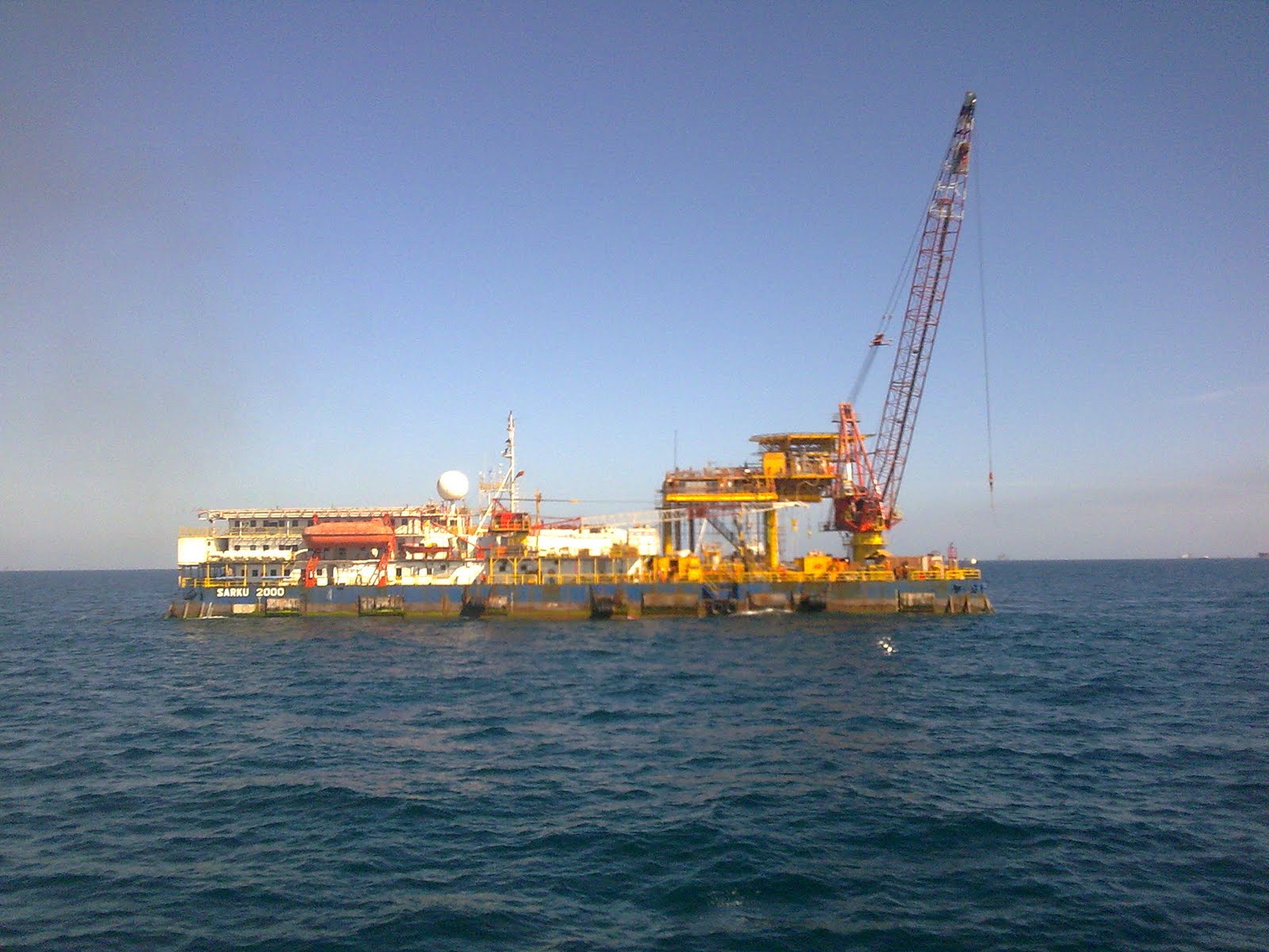 OFFSHORE WORK BARGE - SARKU 2000 - Offshore | Oil And Gas Information