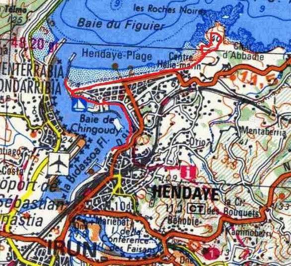 De punta a punta: Unos días en Euskadi: Playa de Hendaya