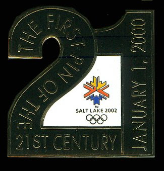 Collect Olympic Pins: 2002 Salt Lake City - First Pin of 21st Century