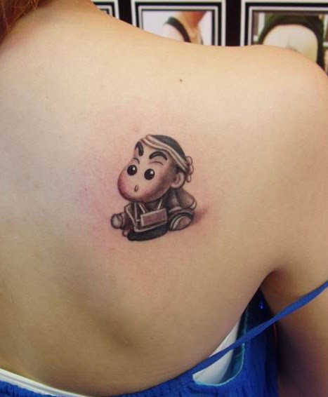 Free Tattoo Designs : Crayon Shin chan tattoo design