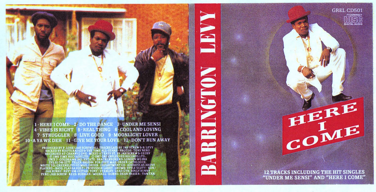 Rasta: Barrington Levy - Here I Come