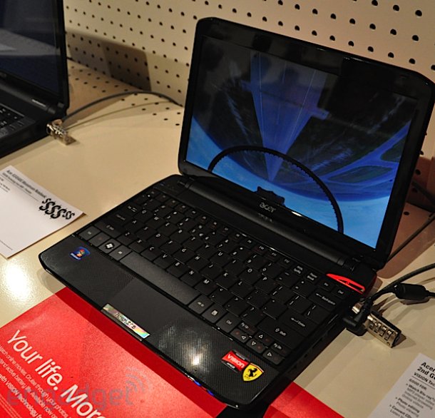 Acer US launches Ferrari One FO200-1799 Notebook - Specifications ...