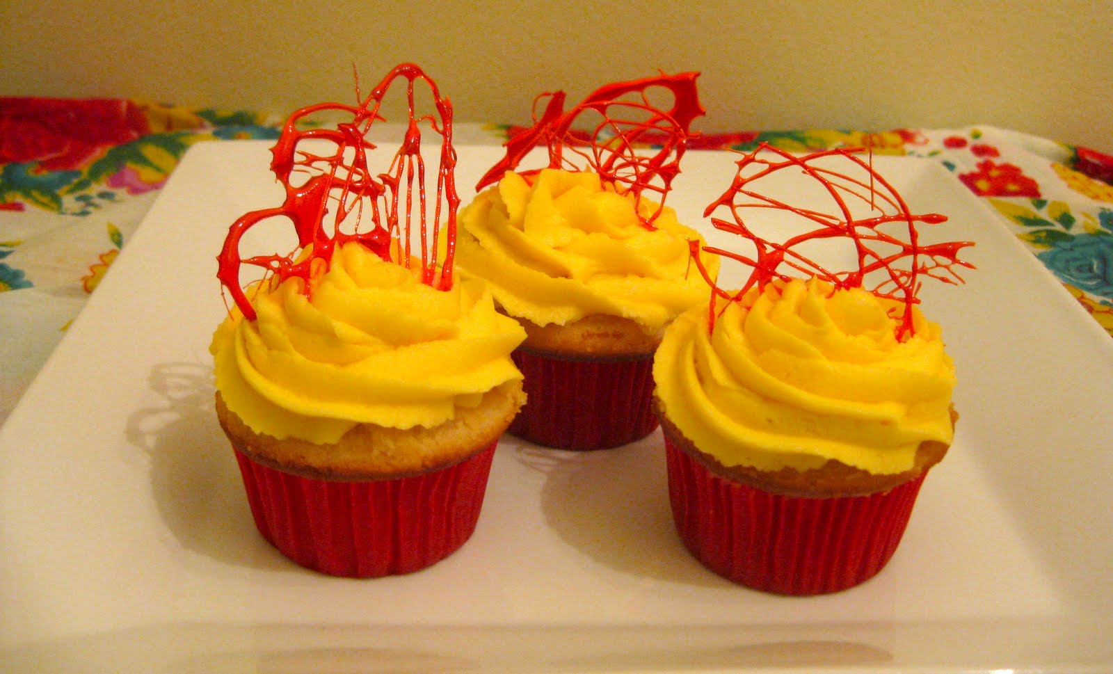 Pixie Crust: Mango Coconut Cupcakes for Chinese New Year