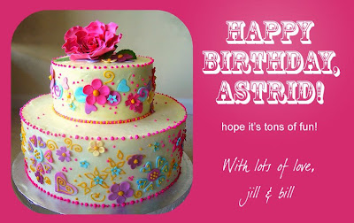 We Love Astrid: Birthday Wishes for Astrid