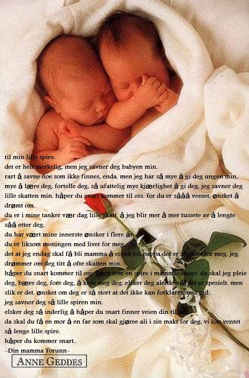 drømmen om et mirakel: et lite dikt til mitt ufødte barn: