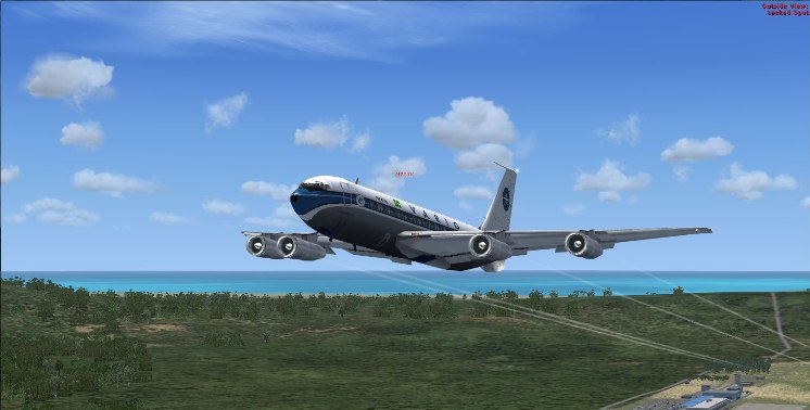 Teste: Boeing 707- FSX