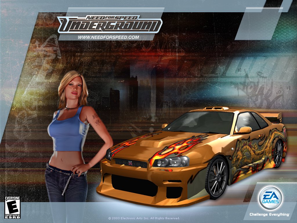 NFS: Underground - Cadê o Game - Wallpapers