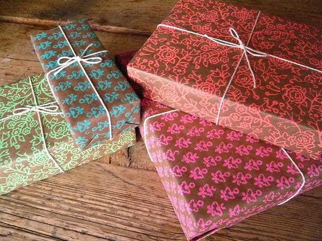 design inspiration: wrapping paper