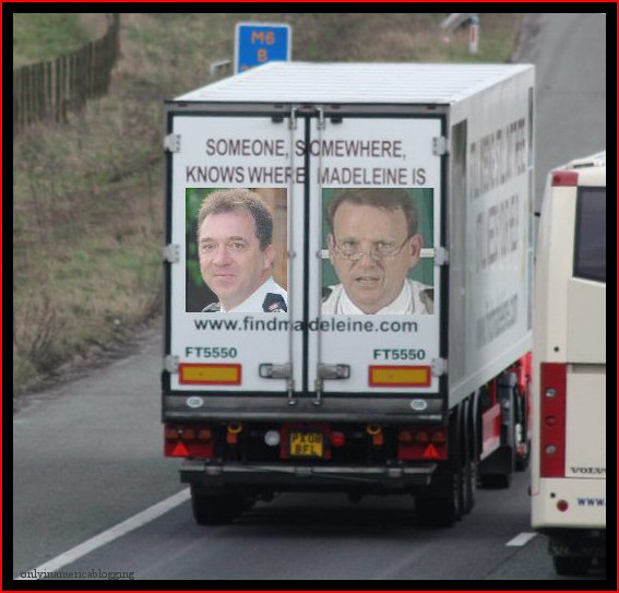 Official Find Madeleine FB page takes over the Eddie Stobart page