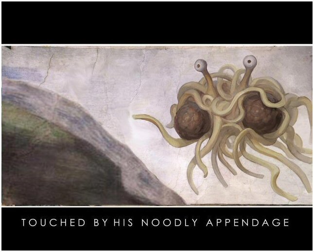 The McCann Archive: Flying Spaghetti Monster