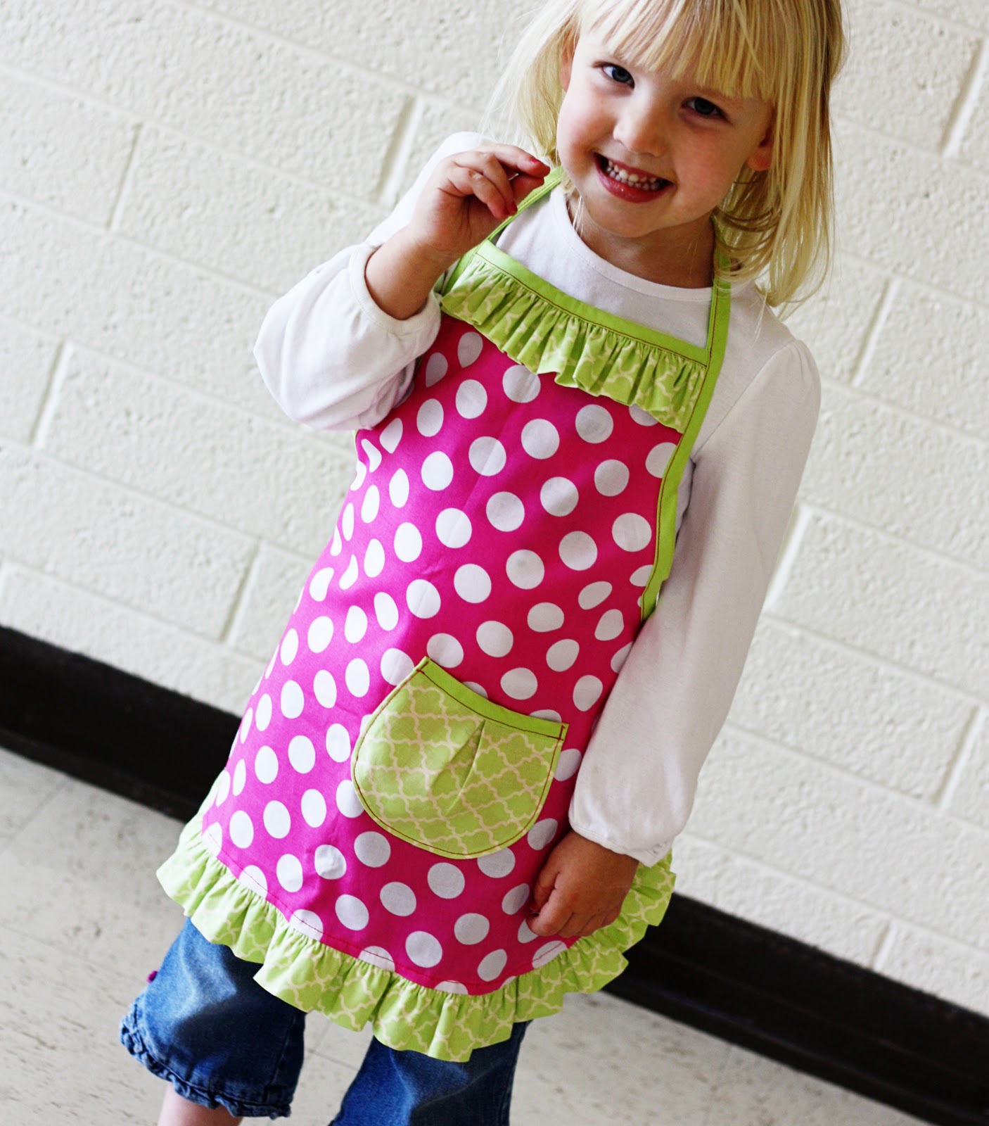 Ruffly Apron - Sew Much Ado