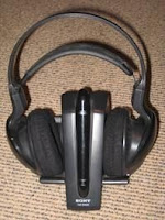 Gadget reviews and tips: Sony cordless headphones: TMR-RF850R and MDR ...