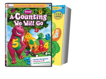 JAM Movie Reviews: JAM Reviews Barney: A-Counting We Will Go from ...