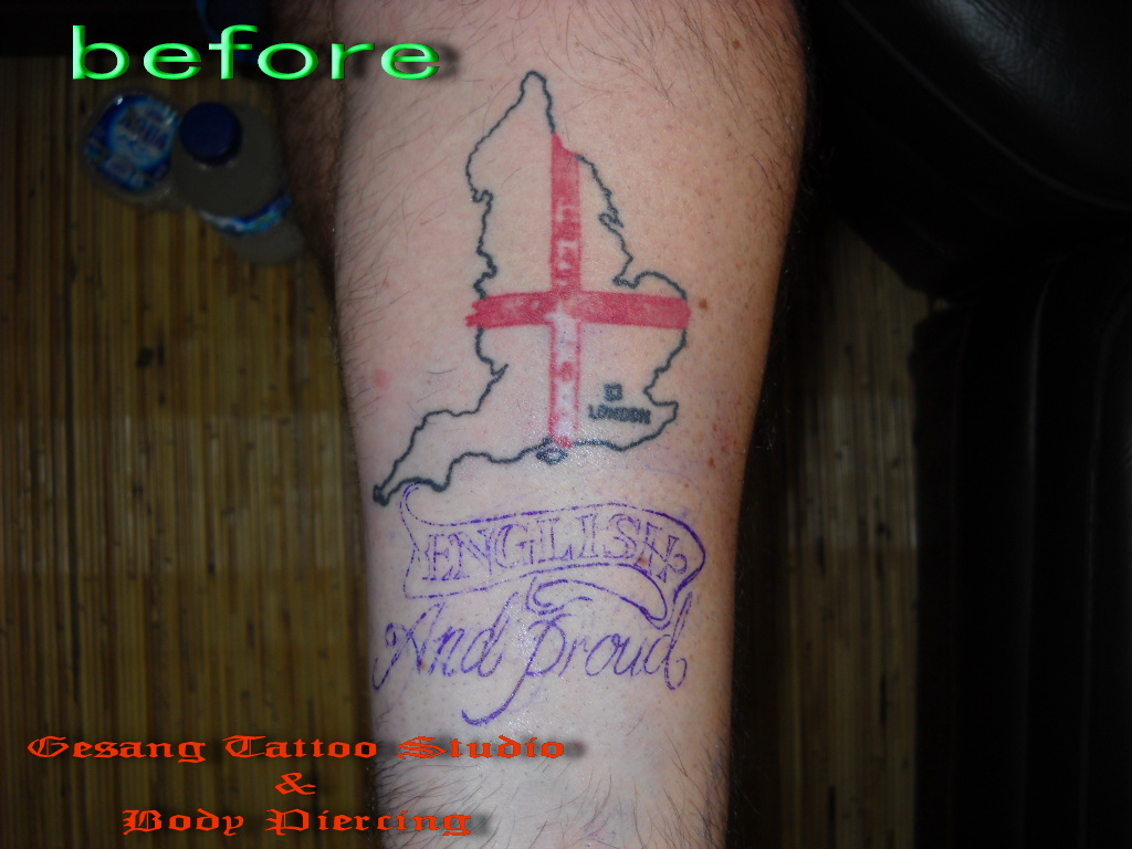 Best Tattoo 2013: retouching old tattoo