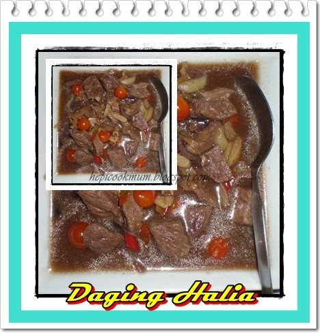 Hepi Cook Mum: Daging Halia