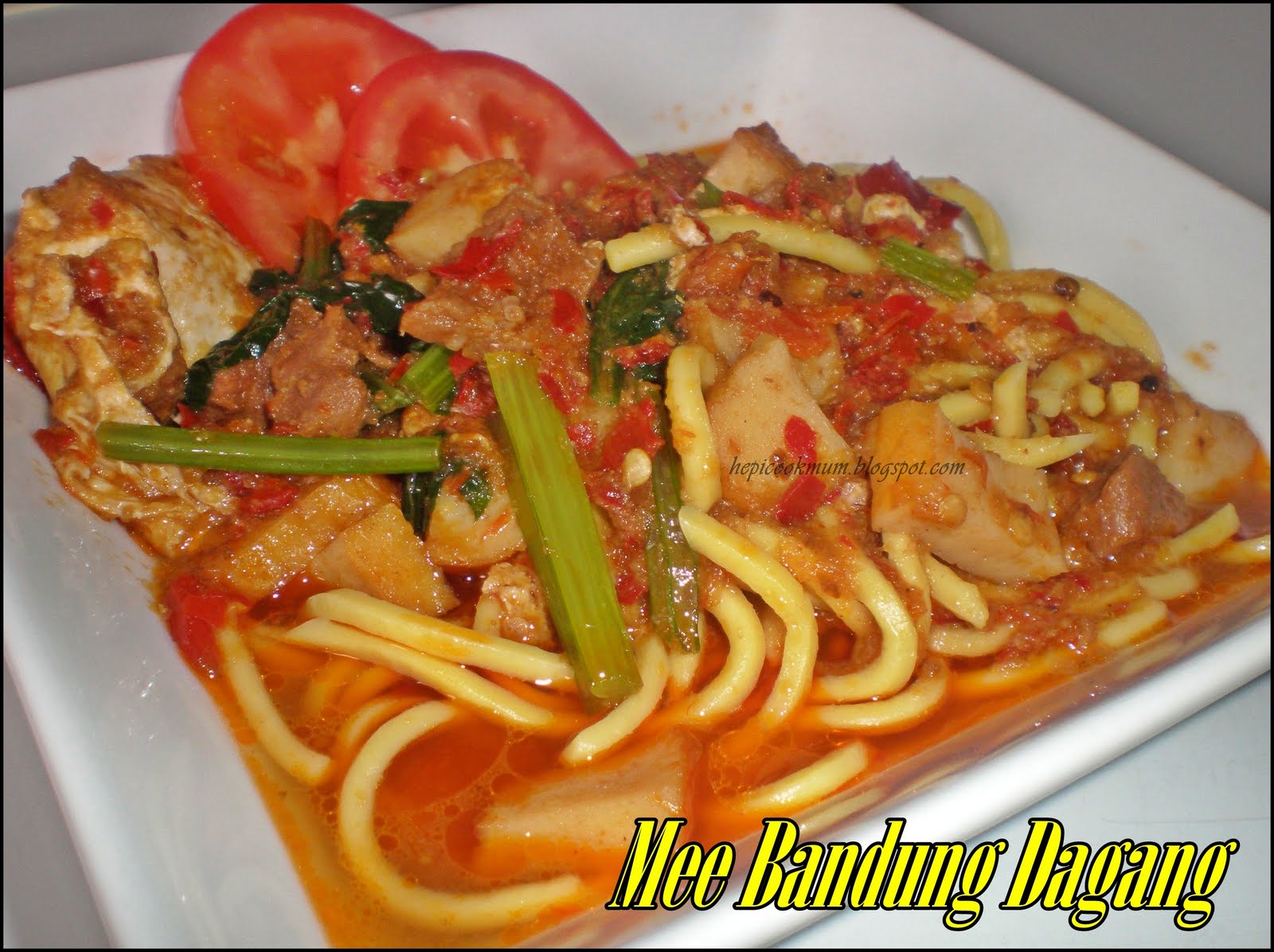 Hepi Cook Mum: Mee Bandung Dagang