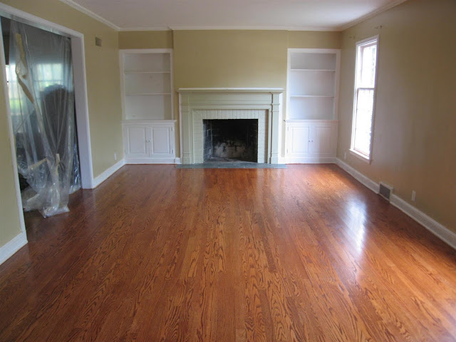 Russet Street Reno: How to OWN your ugly wood floors