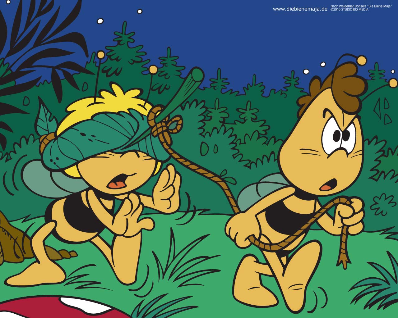 Vizio Blog La Abeja Maya Wallpapers Imagenes Personajes Y Opening Latino
