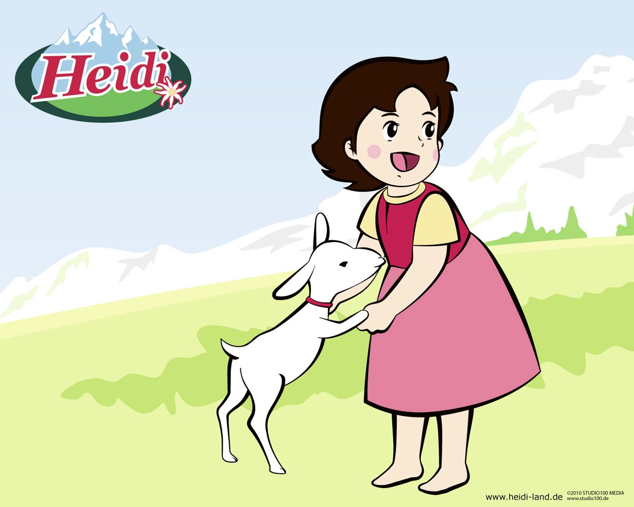 Retro Blog TV: HEIDI, LA NIÑA DE LOS ALPES