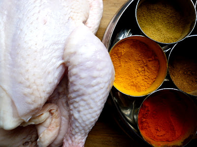 3 hungry tummies: Moroccan Spiced Grilled Chicken (Djej Mechoui)