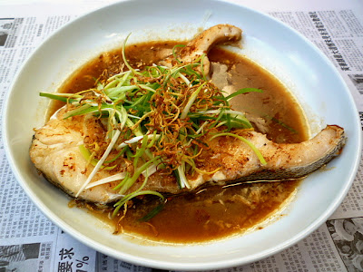 3 hungry tummies: Pan Fried Hapuka With Garlicky Soy Sauce 香煎鱈魚 ...