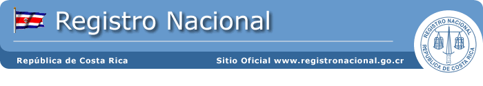 Consultas Digitales Costa Rica: REGISTRO NACIONAL COSTA RICA