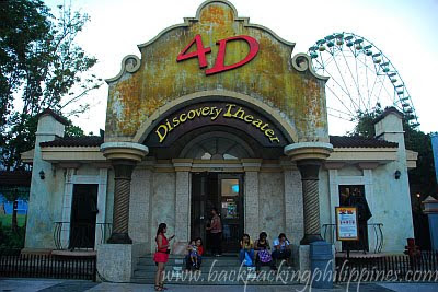 Backpacking Philippines: Enchanted Kingdom's 4D Movie Theater Experience