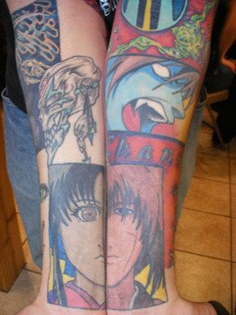 INK TATTOO: Anime Samurai x Tattoos