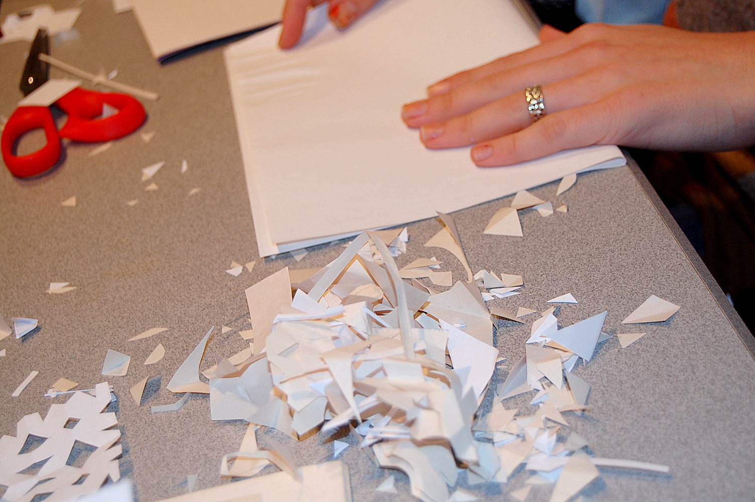 My Name Is Not King...: My army of a family makes an army of paper ...