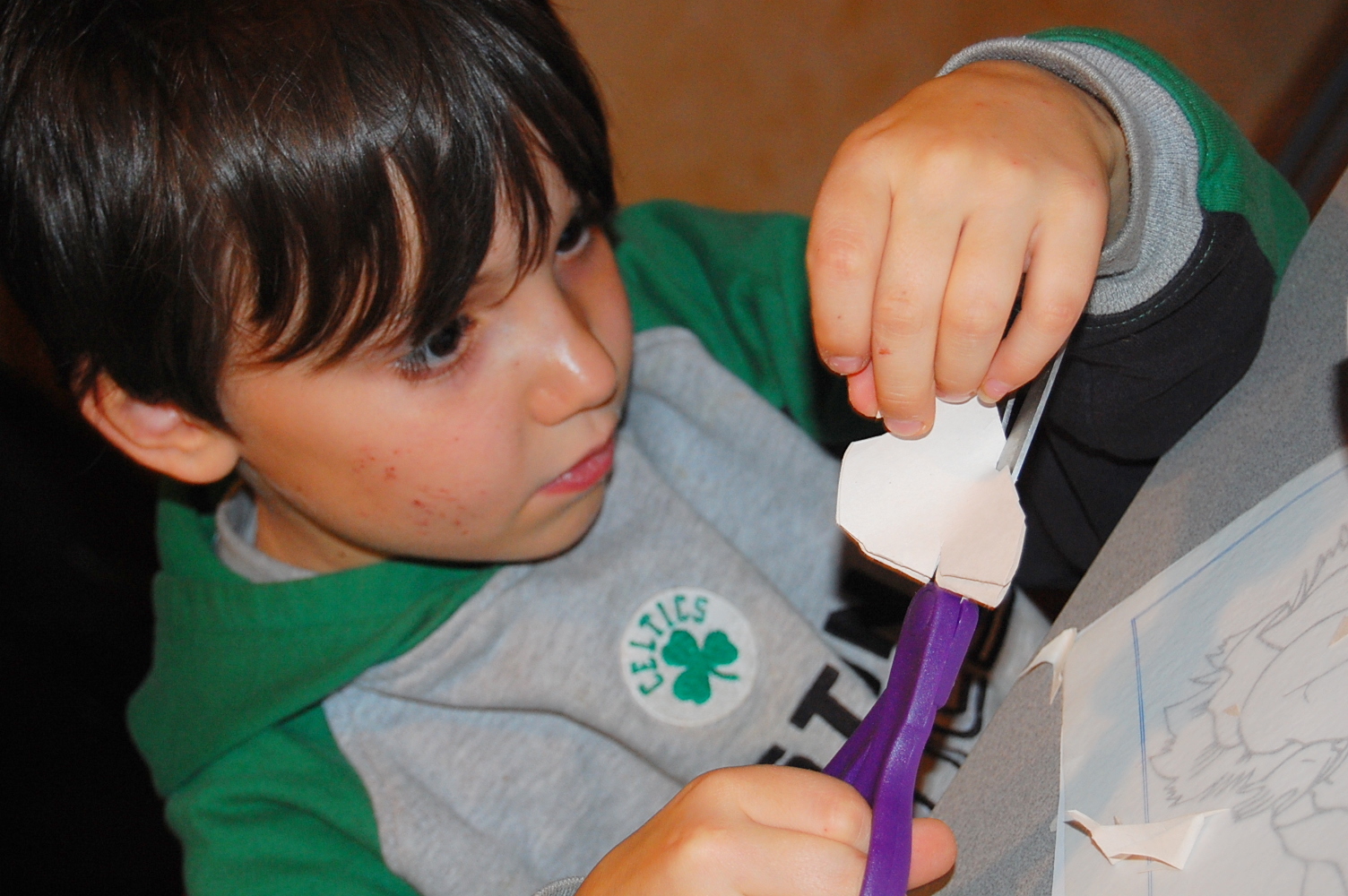 My Name Is Not King...: My army of a family makes an army of paper ...