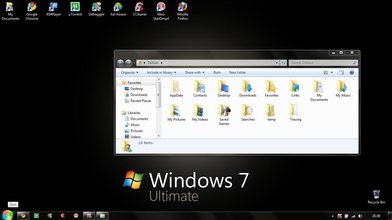 System Tweaks: Windows 7 Ultimate Black Theme