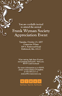 Melissa Wilsford Design: Appreciation Event Invite