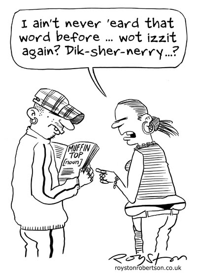 Royston Cartoons: Chav debate: Cartoonists don't have to be nice